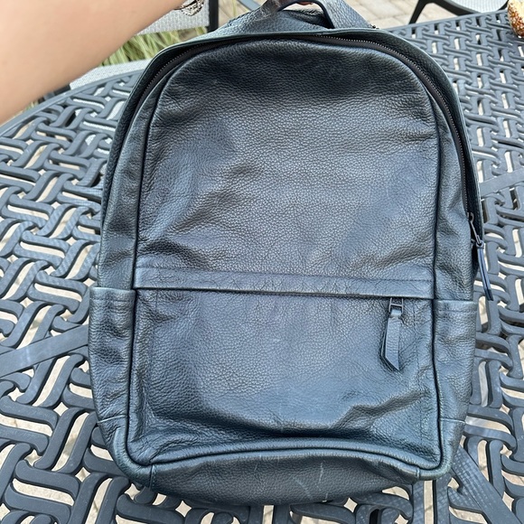 Fossil | Bags | Fossil Blue Leather Back Pack For Men | Poshmark